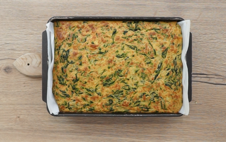 Simple Mozzarella Spinach Bars - Healthy Snack - Meal Studio